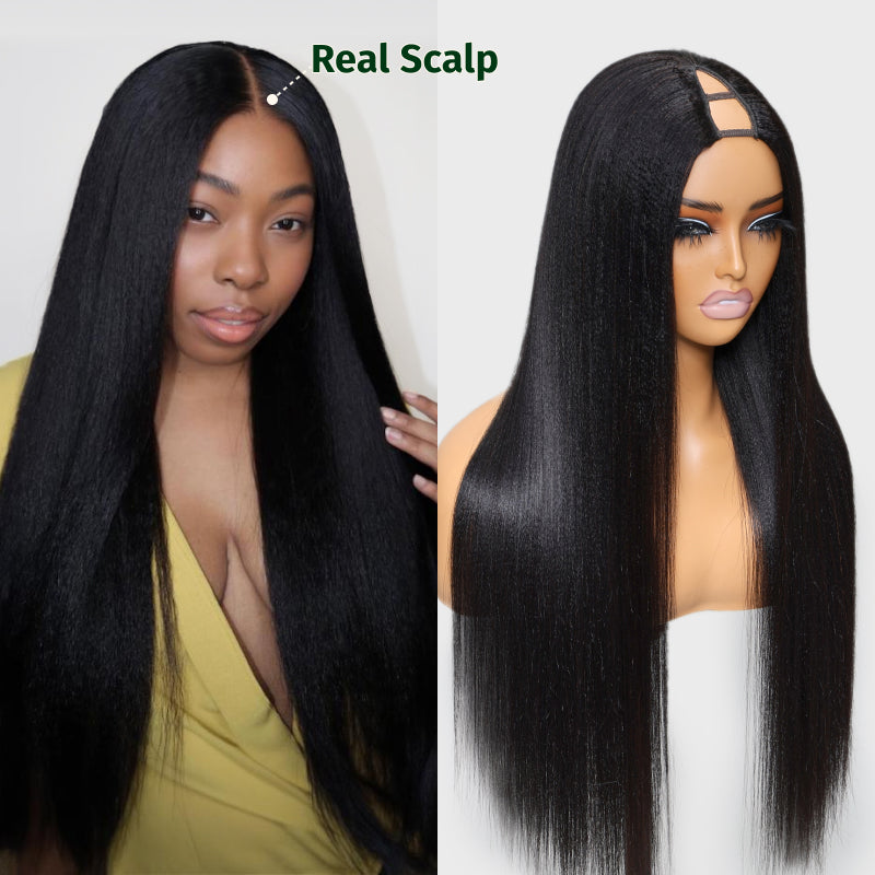 Yaki Straight Wigs In Klaiyi Human Hair Store – KLAIYI